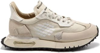 Bepositive Low-Top Sneaker - Space Race Wing - Cotton - Gr. 36 (EU) - in Beige - f&uuml;r Damen