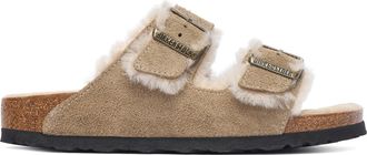 Birkenstock Pantoletten Birkenstock Arizona Shearling 1028293 Beige