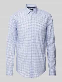 HUGO BOSS Slim Fit Business-Hemd mit Kentkragen Modell Hank