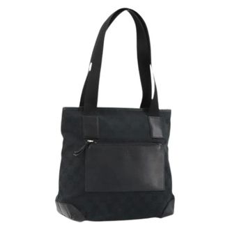Gucci Sac cabas vintage Pre-owned - Femme - Pre-owned - Noir - Taille: ONE Size