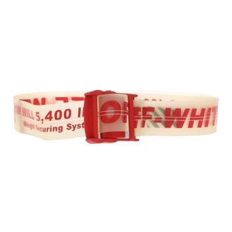 Off-white Off White - G&uuml;rtel, Industriell, Kunststoff (Rot)