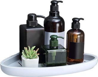 Generic Duschregal - Eck-Aufbewahrungsregal, dreieckiges Badezimmerregal aus Washbasin, langlebiges Artefakt-Badezimmerregal