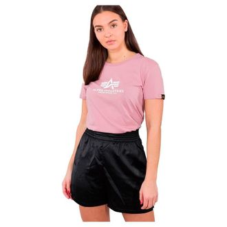 Alpha Industries Alpha Industries Damen New Basic T-Shirt, Silver Pink, XS