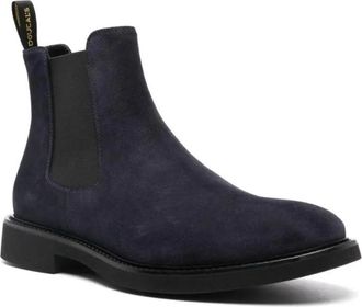 Doucal's Stiefel - Midnight Blue Suede Boots - Gr. 41,5 (EU) - in Blau - für Damen