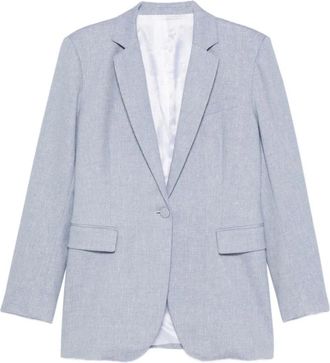 Pantaloni Torino Femme, Vestes, Bleu, Taille: 38 FR Blazer Crois&eacute;