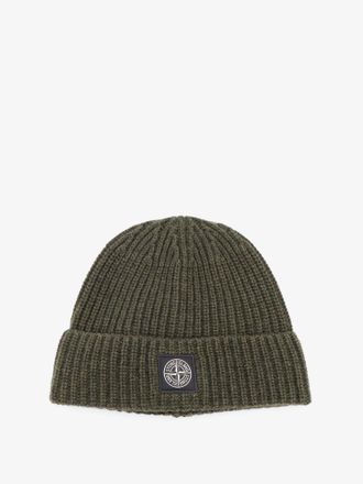 Stone Island Geelong virgin wool hat - STONE ISLAND - gender_Man
