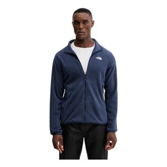 The North Face Glacier Full-Zip Fleece - - Sport - Herren - Blau - M