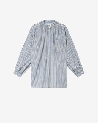 Isabel Marant Blouse Sapha - Femme - Bleu - Taille34 - Marant &Eacute;toile