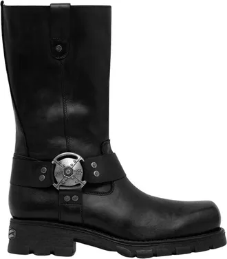 New Rock Femme, Chaussures, Noir, Taille: 38 EU Bottes &agrave; cheville