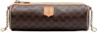 Celine Sac bandouli&egrave;re mini vintage Pre-owned - Femme - Pre-owned - Brun - Taille: ONE Size