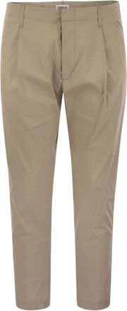 Dondup Homme, Pantalons, Beige, Taille: W32 Slim-fit Pantalons