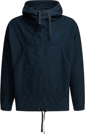 Beams Plus Mil Smock Ripstop Lightweight Jacket - Homme - Vestes - Bleu - Taille: XL