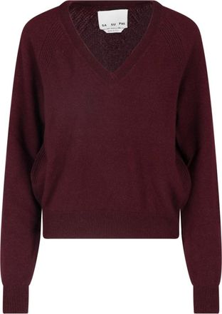 SA SU PHI Kaschmir- Und Seidenpullover