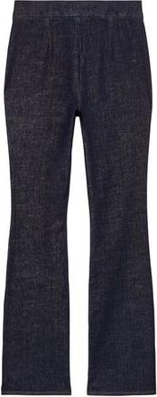 Calvin Klein Jean flare en coton m&eacute;lang&eacute;