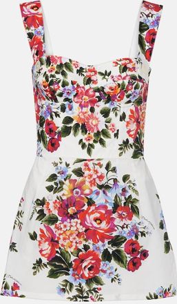 Dolce & Gabbana Minikleid aus Baumwolle