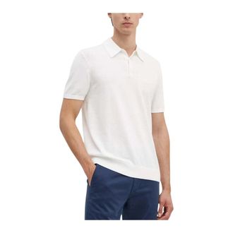 A|X Armani Exchange Homme, Tops, Blanc, Taille: XS Polo &agrave; Manches Courtes et Col Rond