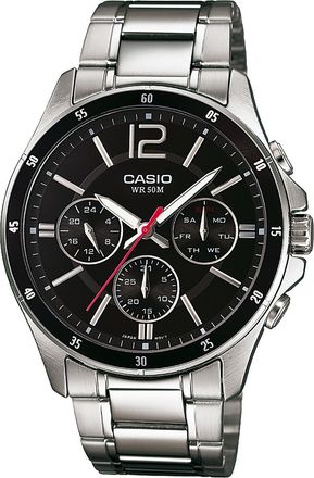 Casio Uhr Casio MTP-1374PD-1AVEF Silberfarben