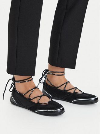 Karl Lagerfeld Ballerinas Altia KL66111 Schwarz