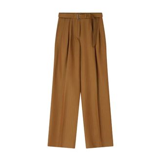 Dries Van Noten Femme, Pantalons, Brun, Taille: 42 FR Peaches Pants