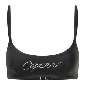 Coperni Femme, Maillots de bain, Noir, Taille: 36 FR Haut de bikini &agrave; col rond
