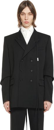 Ann Demeulemeester Waldus Double-Breasted Blazer