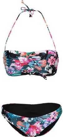 Arena Damen Badeanzug WOMENS BIKINI BANDEAU ALLOVER