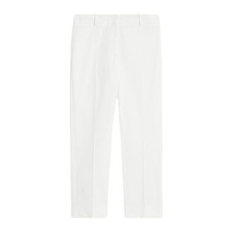 Max Mara Schmal geschnittene Hose - - Trousers - Damen - Wei&szlig; - S