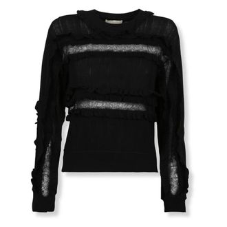 Ulla Johnson Femme, Pulls, Noir, Taille: 42 FR Demma Pullover