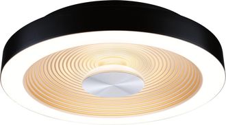 Paulmann 71178 WD Volea IP44 W/D dim LED 18W 320mm Schwarz Gold 230V Kunststoff