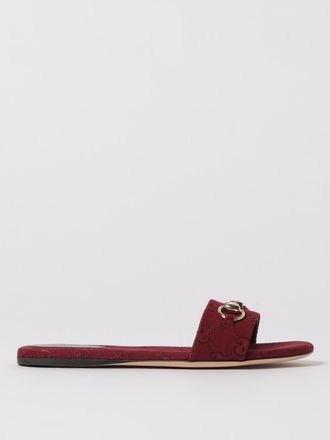 Gucci Sandalen Mit Absatz GUCCI Damen Farbe Burgunderrot