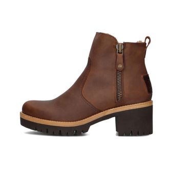 Panama Jack Stilvolle Braune Stiefeletten mit Kunstfellfutter - - Shoes - Damen - Braun - 37 EU