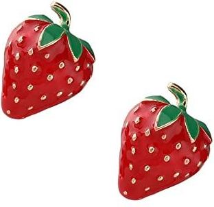 Generic Boucles doreilles Mignonnes Petites Fraises pour Femmes Boucles doreilles Douces Filles Accessoires de Bijoux &eacute;l&eacute;gants &agrave; la Mode Professional Process