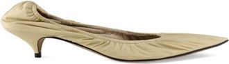 The Row Femme, Chaussures, Beige, Taille: 40 1/2 EU Liisa Kitten Heel