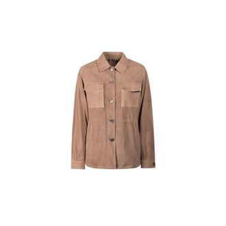 Moorer Femme, Vestes, Brun, Taille: 40 FR Nakia-Urp