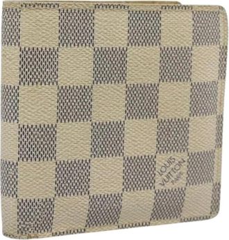 Louis Vuitton Portefeuille Bifold Damier Azur Pre-owned - Femme - Pre-owned - Multicolore - Taille: ONE Size