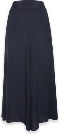 Elena Miro Femme, Pantalons, Bleu, Taille: 42 FR Pantalon Palazzo