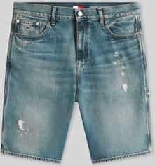 Tommy Jeans Regular Fit Jeansshorts aus reiner Baumwolle
