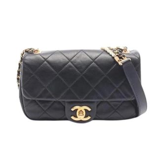 Chanel Pre-owned Vintage Umh&auml;ngetasche - - Pre-owned - Damen - Schwarzk - ONE SIZE