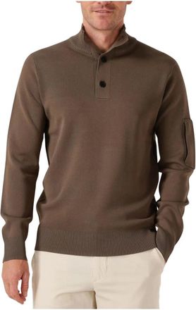 Genti Herren, Strickwaren, Braun, LGr&ouml;&szlig;e