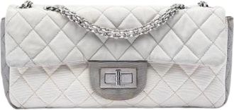 Chanel Sac bandouli&egrave;re East West Pre-owned - Femme - Pre-owned - Blanc - Taille: ONE Size