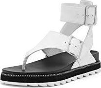 Sorel Femme Flip-Flops W NL6272-125 Sneakers Basses, Multicolor, 38.5 EU