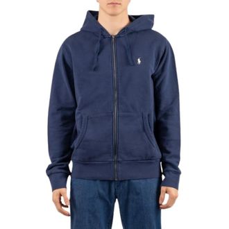 Ralph Lauren Homme, Sweatshirts et sweats &agrave; capuche, Bleu, Taille: XL Sweat zipp&eacute;