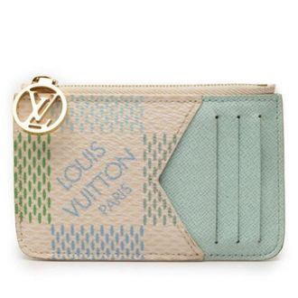 Louis Vuitton Portefeuille en tissu Pre-owned - Femme - Pre-owned - Vert - Taille: ONE Size