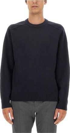 Theory Homme, Pulls, Bleu, Taille: M Morlan Crew