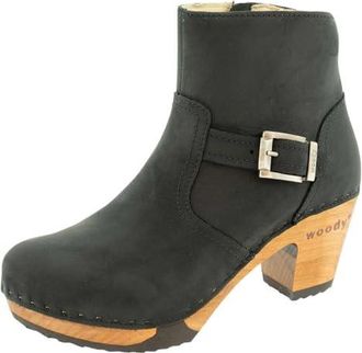Woody Woody Femme Tina Bottine, Noir, 36 EU