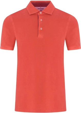 Gran Sasso Homme, Tops, Rouge, Taille: 4XL Polo