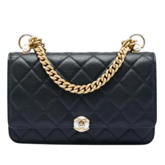Chanel Sac bandouli&egrave;re Pre-owned - Femme - Pre-owned - Noir - Taille: ONE Size