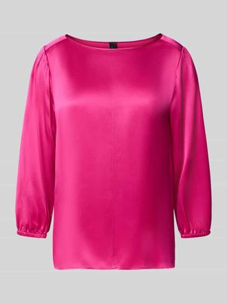 Marc Cain Loose Fit Langarmbluse aus reiner Seide Modell ADDITIONS