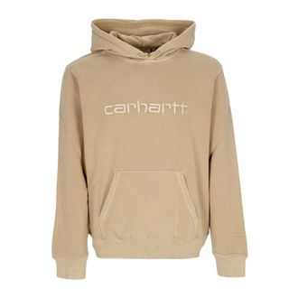Carhartt Work in Progress Leichter Hoodie Duster Staubiges Braun - - Sweatshirts & Hoodies - Herren - Beige - XL