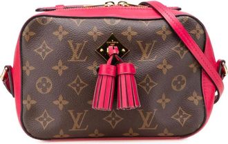 Louis Vuitton Sac &agrave; main &eacute;l&eacute;gant Pre-owned avec poche ext&eacute;rieure et franges- sac bandouli&egrave;re polyvalent - Femme - Pre-owned - Brun - Taille: ONE Size